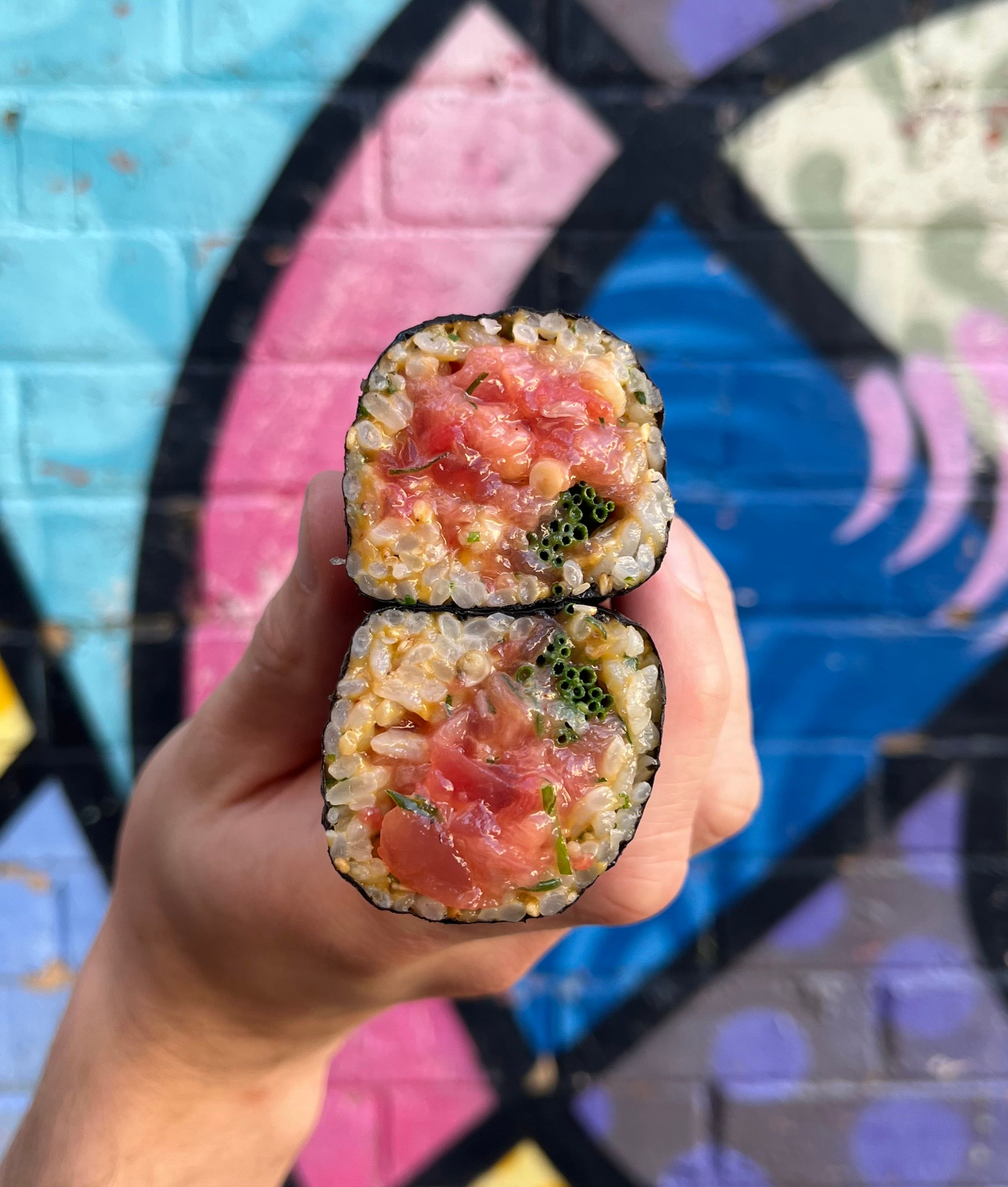 Uni rice & fatty tuna futomaki – UMINONO